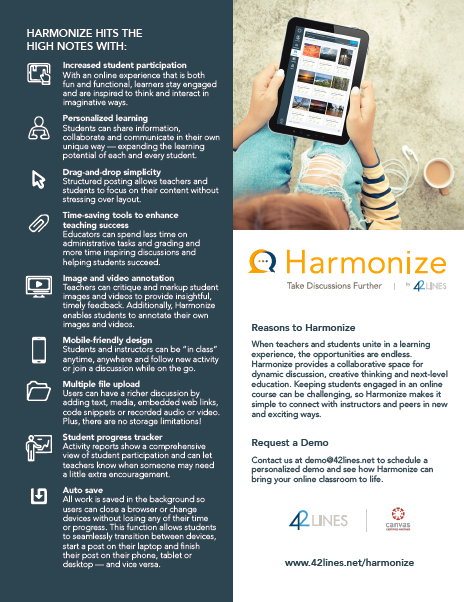 Harmonize | Increasing Engagement in Higher Education